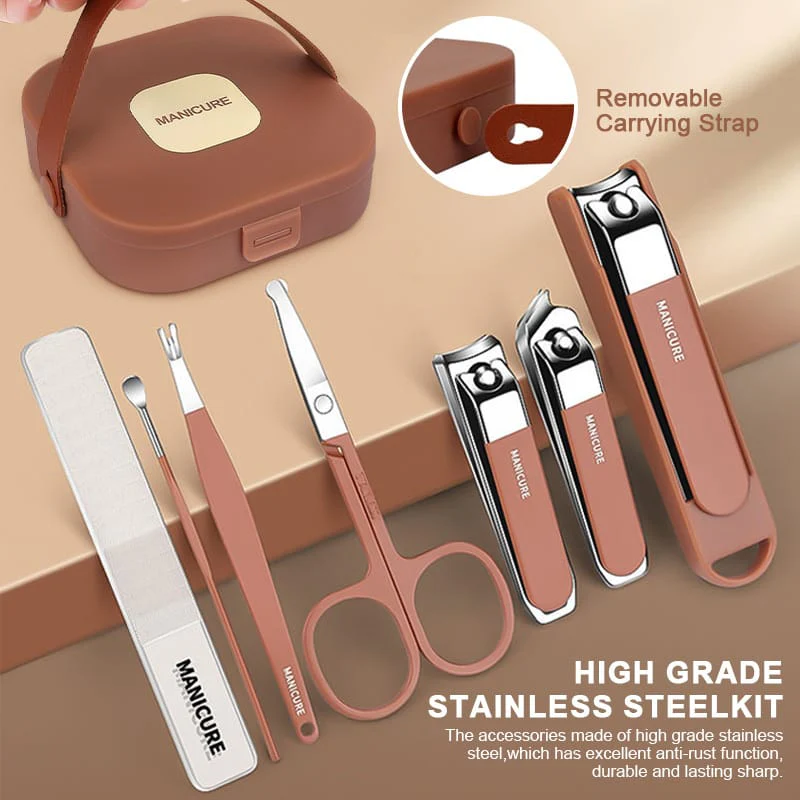 Anti-Splash Nail Clipper Set (7 PCS) - বিডিকিক